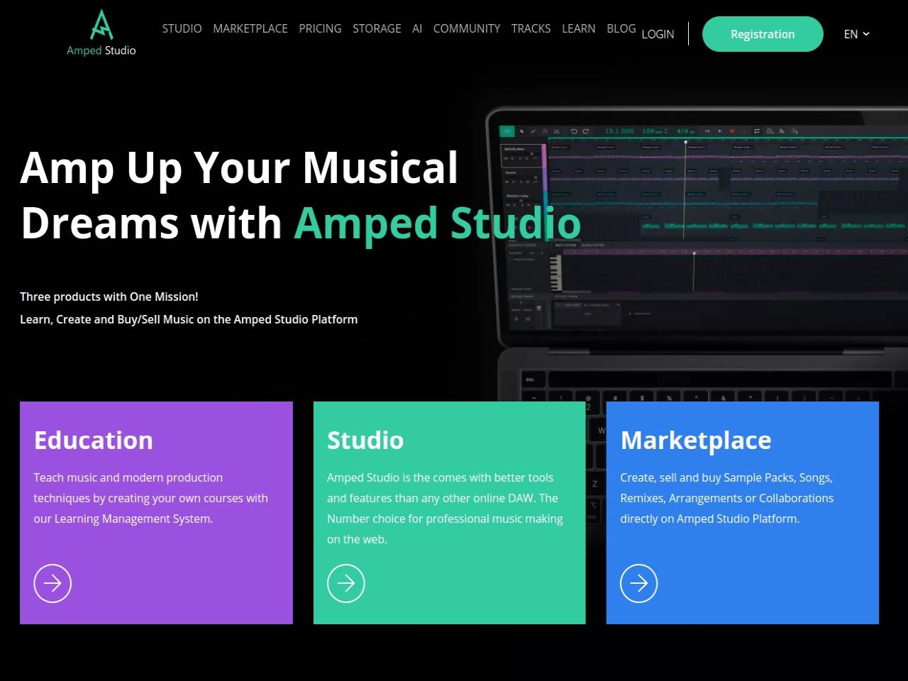 Amped Studio Web Based DAW — Buzzsonic