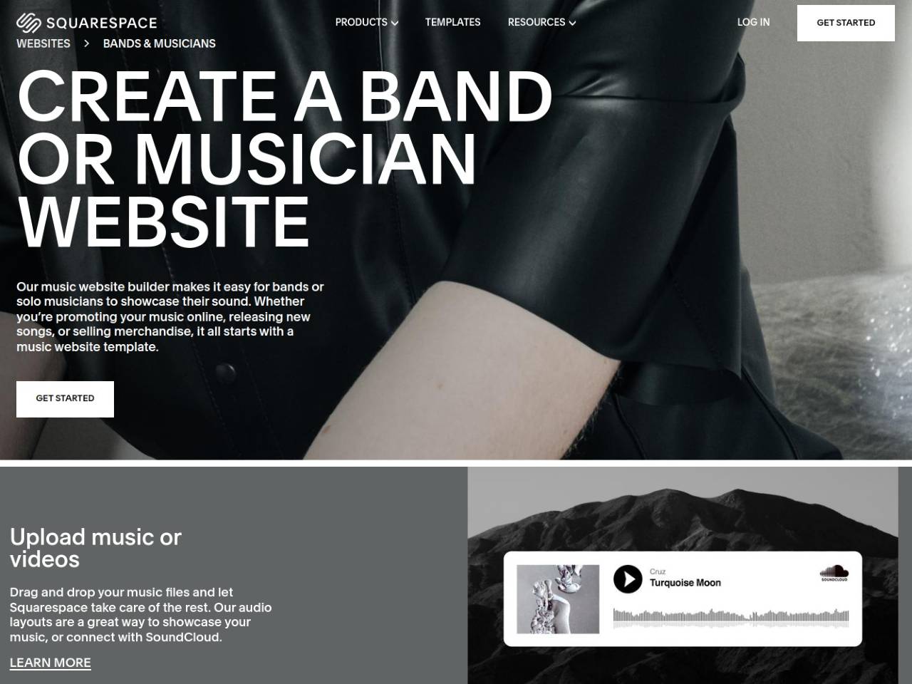Squarespace Music Website Builder — Buzzsonic