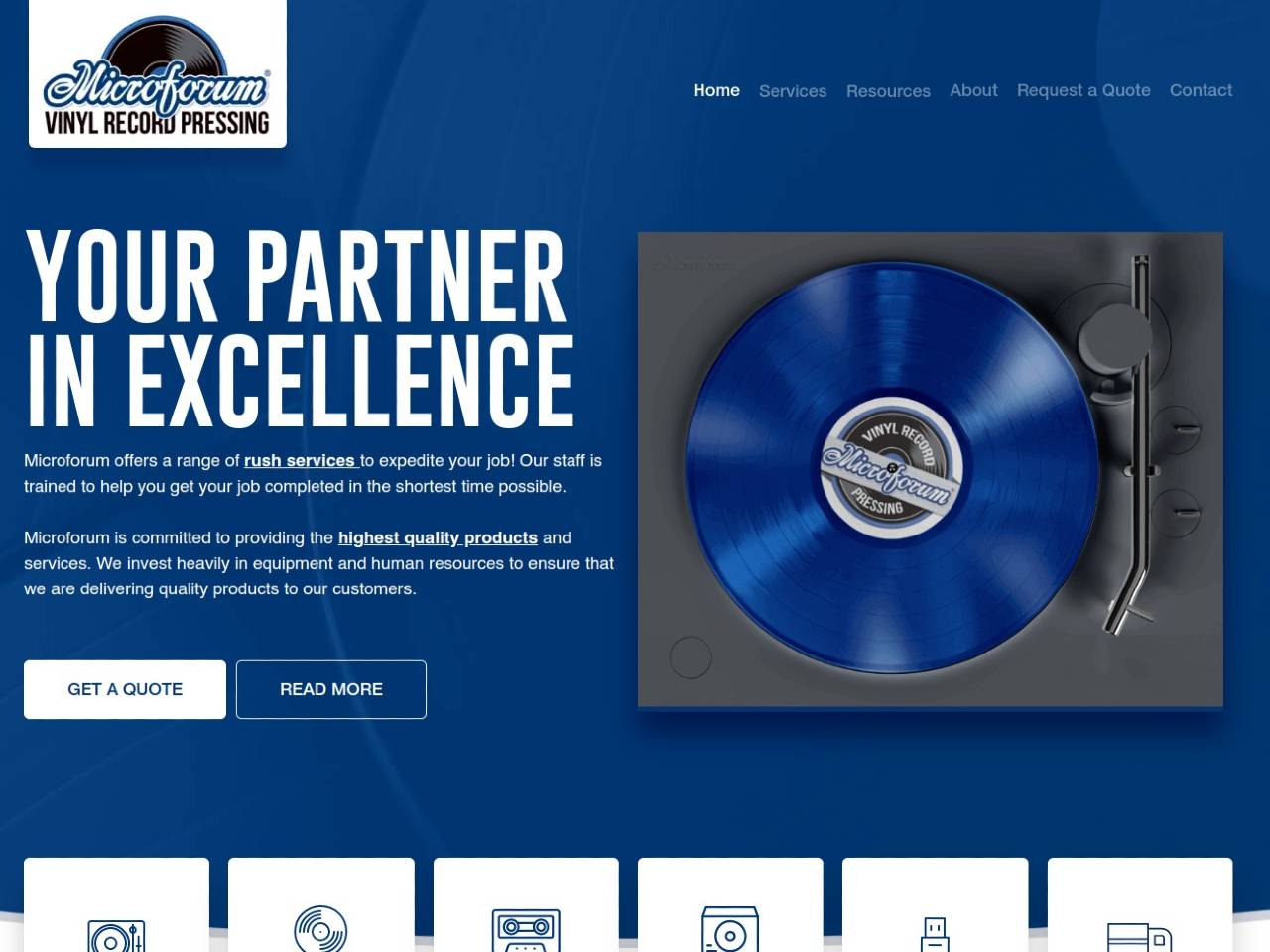 Microforum Vinyl Record Pressings Toronto — Buzzsonic