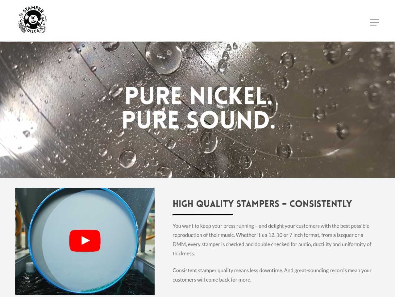 Stamper Discs- Electroplating for the Vinyl Industry — Buzzsonic