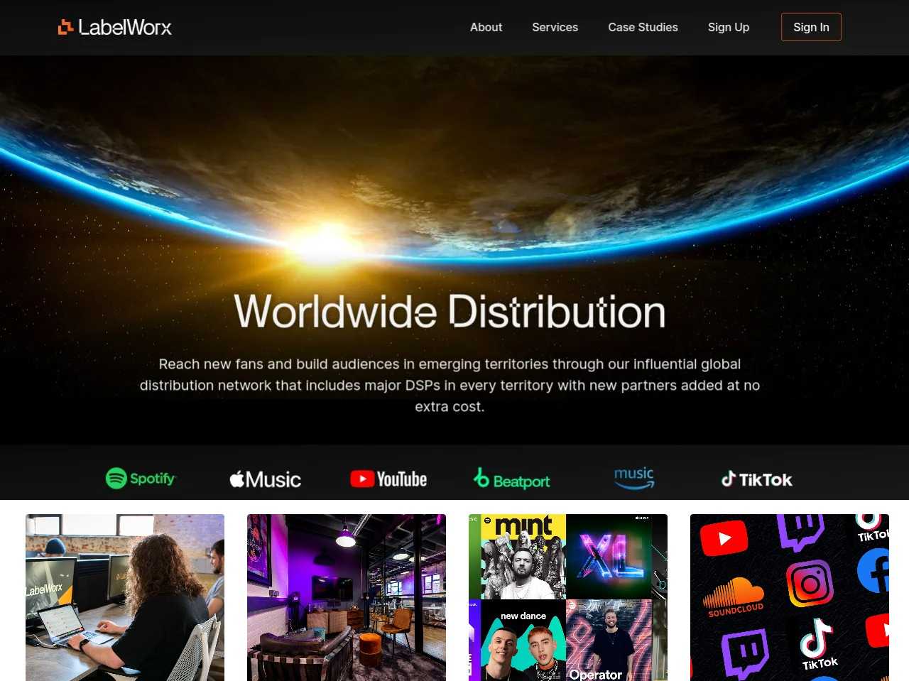 Label Worx Digital Record Label Services — Buzzsonic