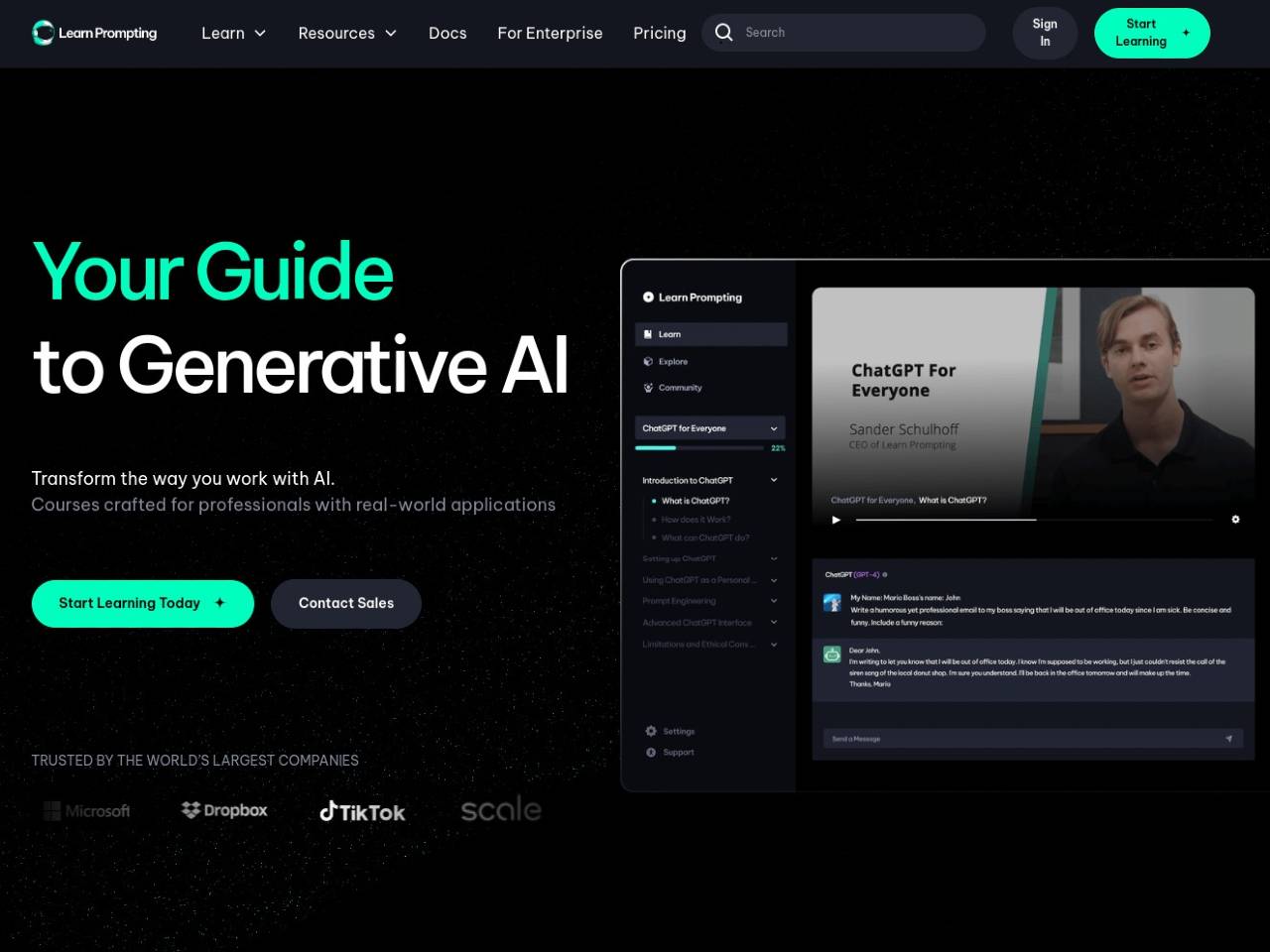 Learn Prompting - Free Course on ChatGPT and Ai — Buzzsonic