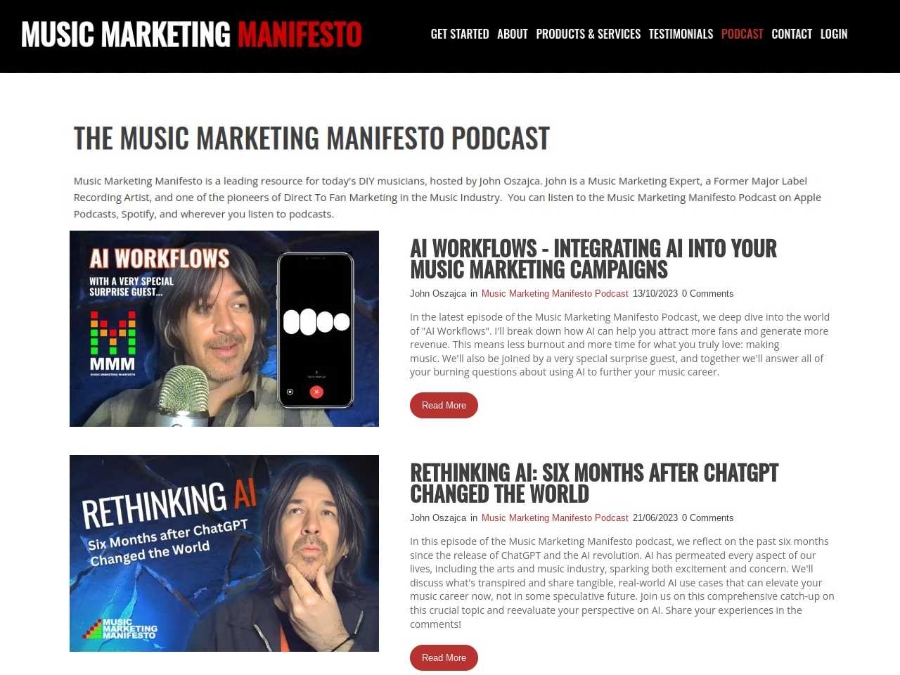 Music Marketing Manifesto Podcast — Buzzsonic