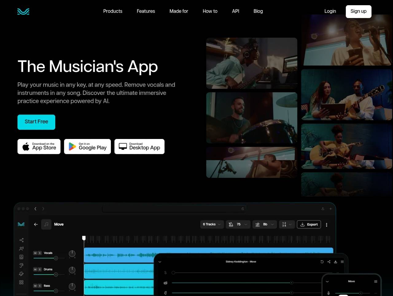 Moises App - Musicians AI Tools — Buzzsonic