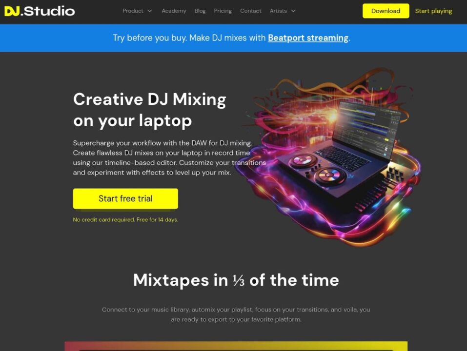 DJ Studio - A DAW For DJ Mixing — Buzzsonic