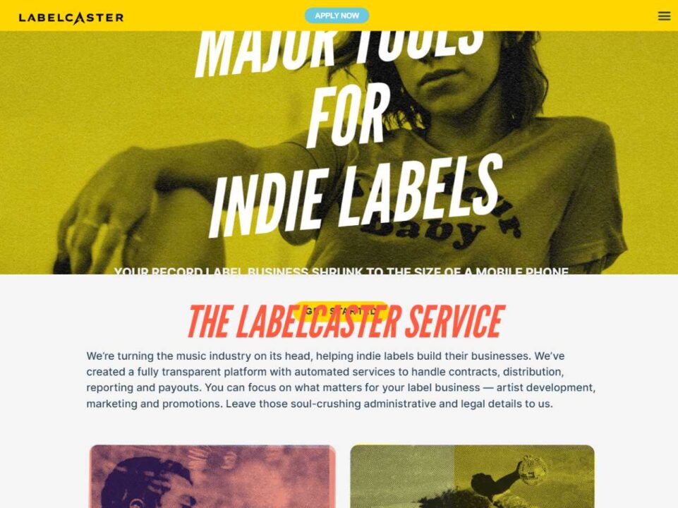 Labelcaster - Digital Distribution & Label Management Tools — Buzzsonic