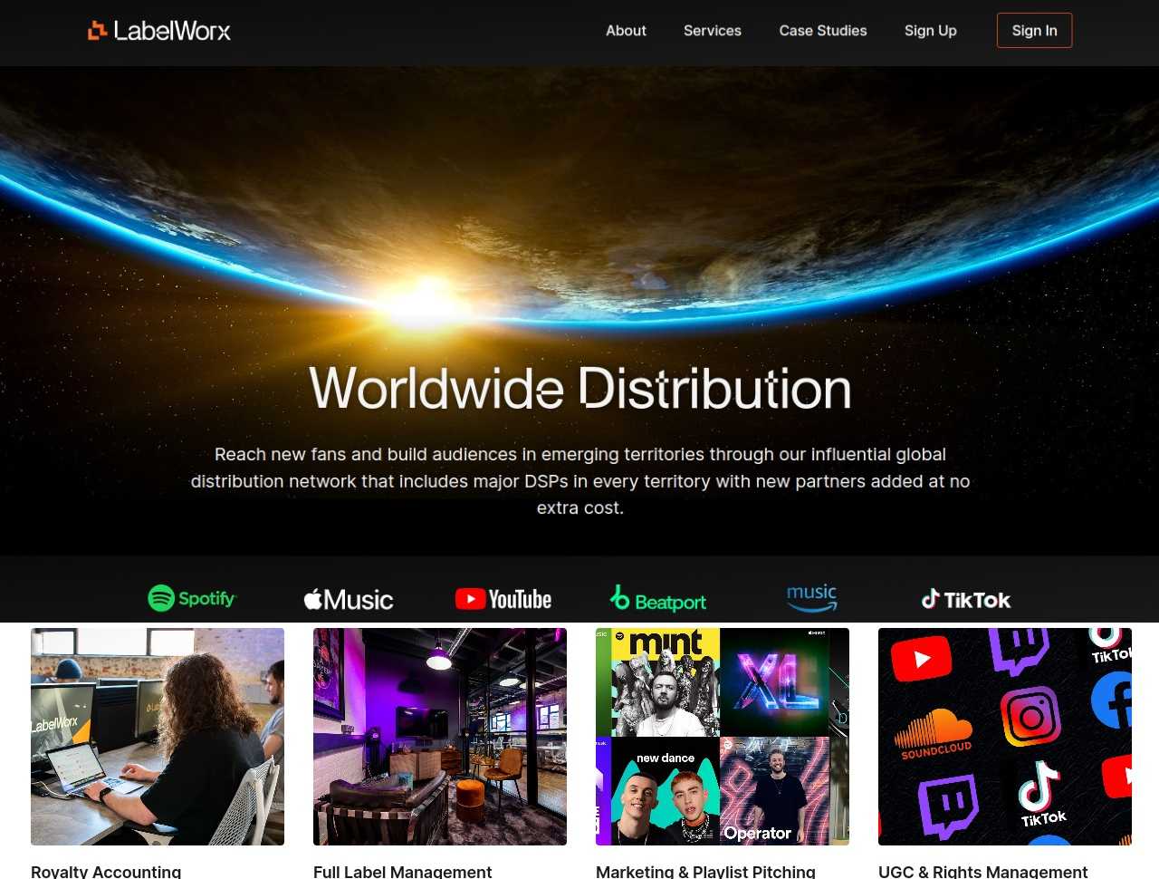 Label Worx Digital Record Label Services — Buzzsonic