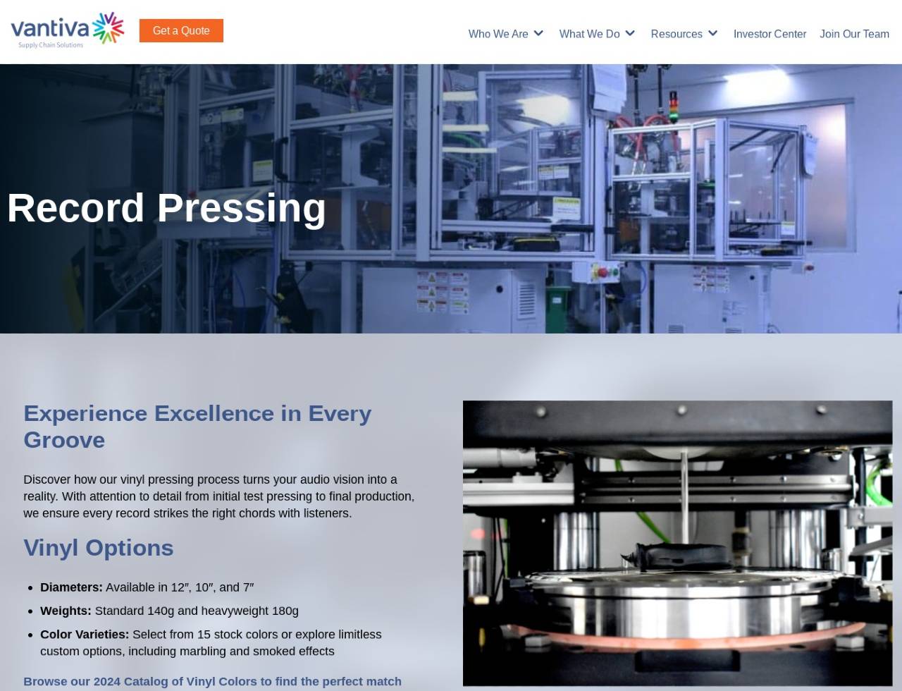 Vantiva - Vinyl Records Pressing Plant Mexico — Buzzsonic